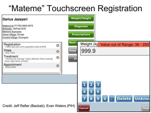 Openmrs Use Examples PPT