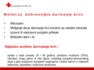 Darivanje krvi | PPT