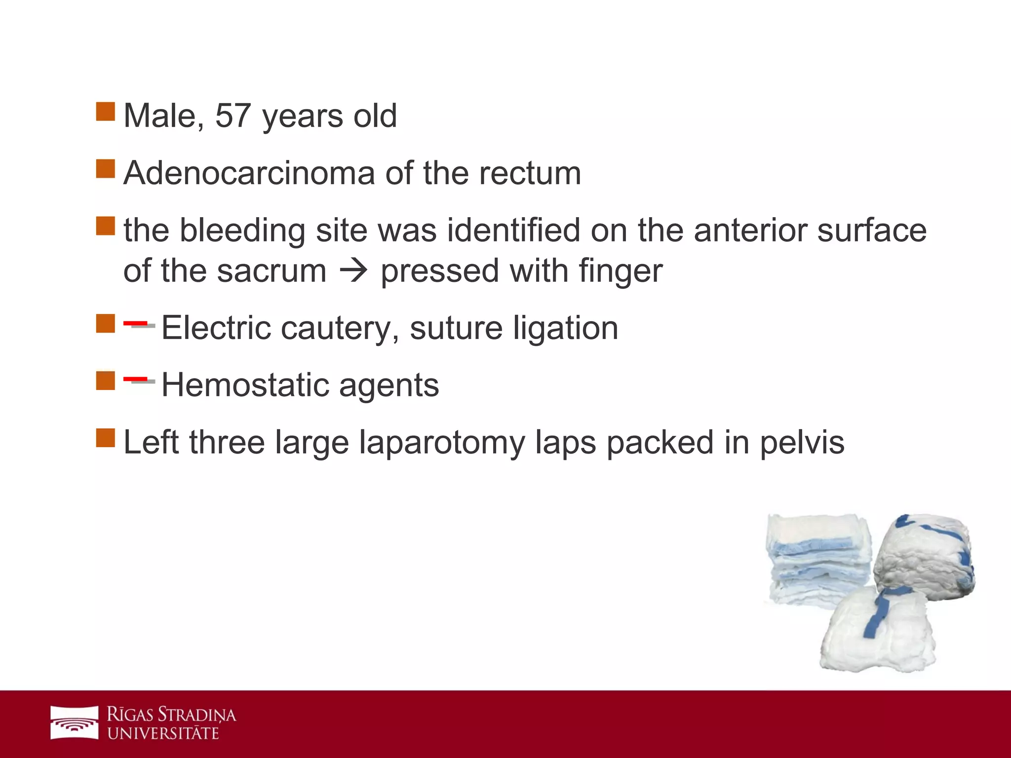 Presacral venous plexus bleeding in patients with pelvic fractures | PPT