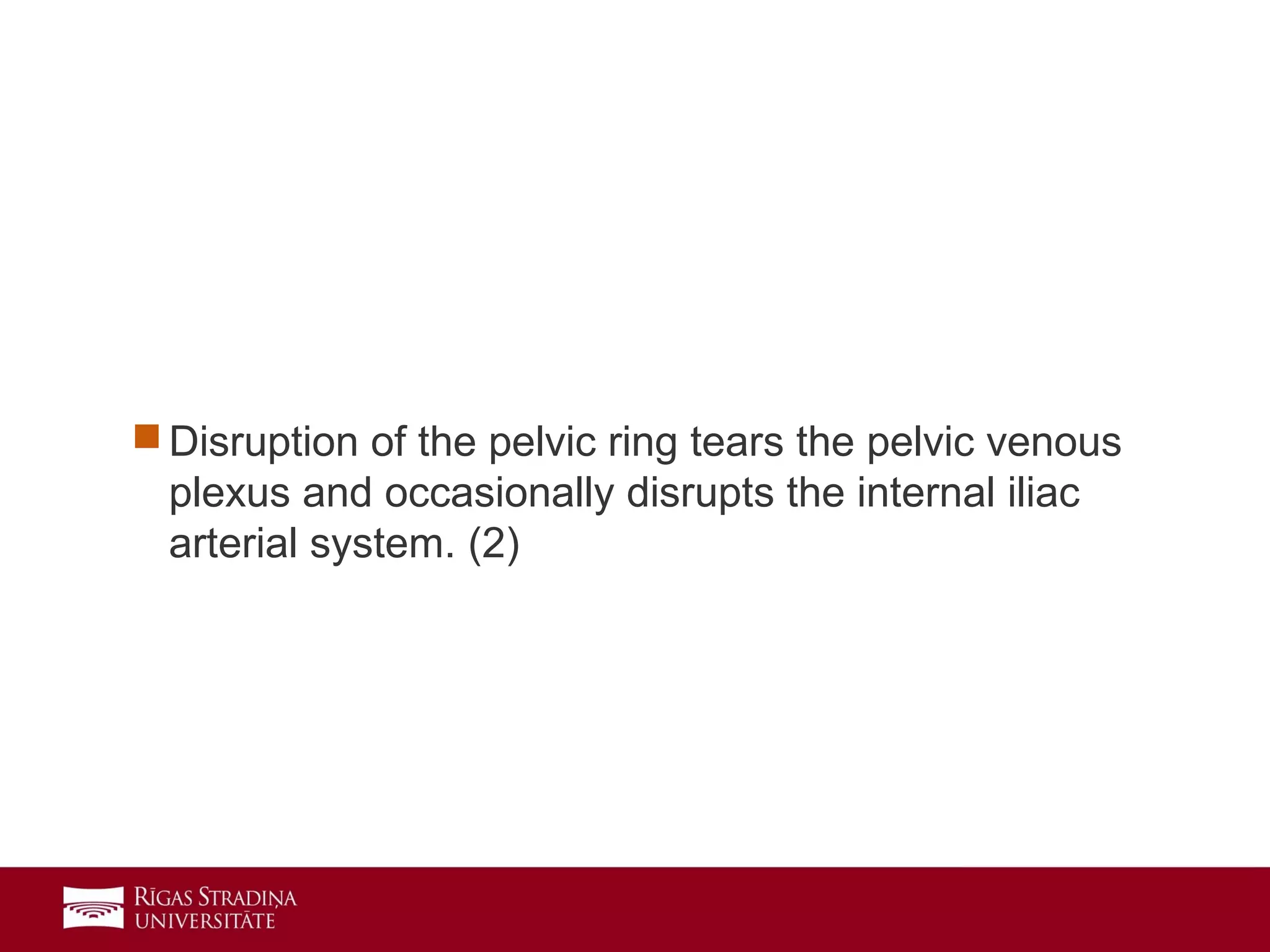 Presacral venous plexus bleeding in patients with pelvic fractures | PPT
