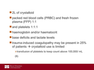 Presacral venous plexus bleeding in patients with pelvic fractures | PPT