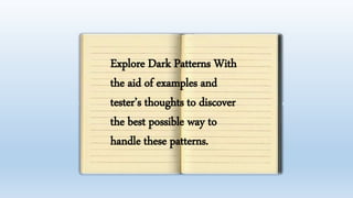 Dark patterns | PPTX