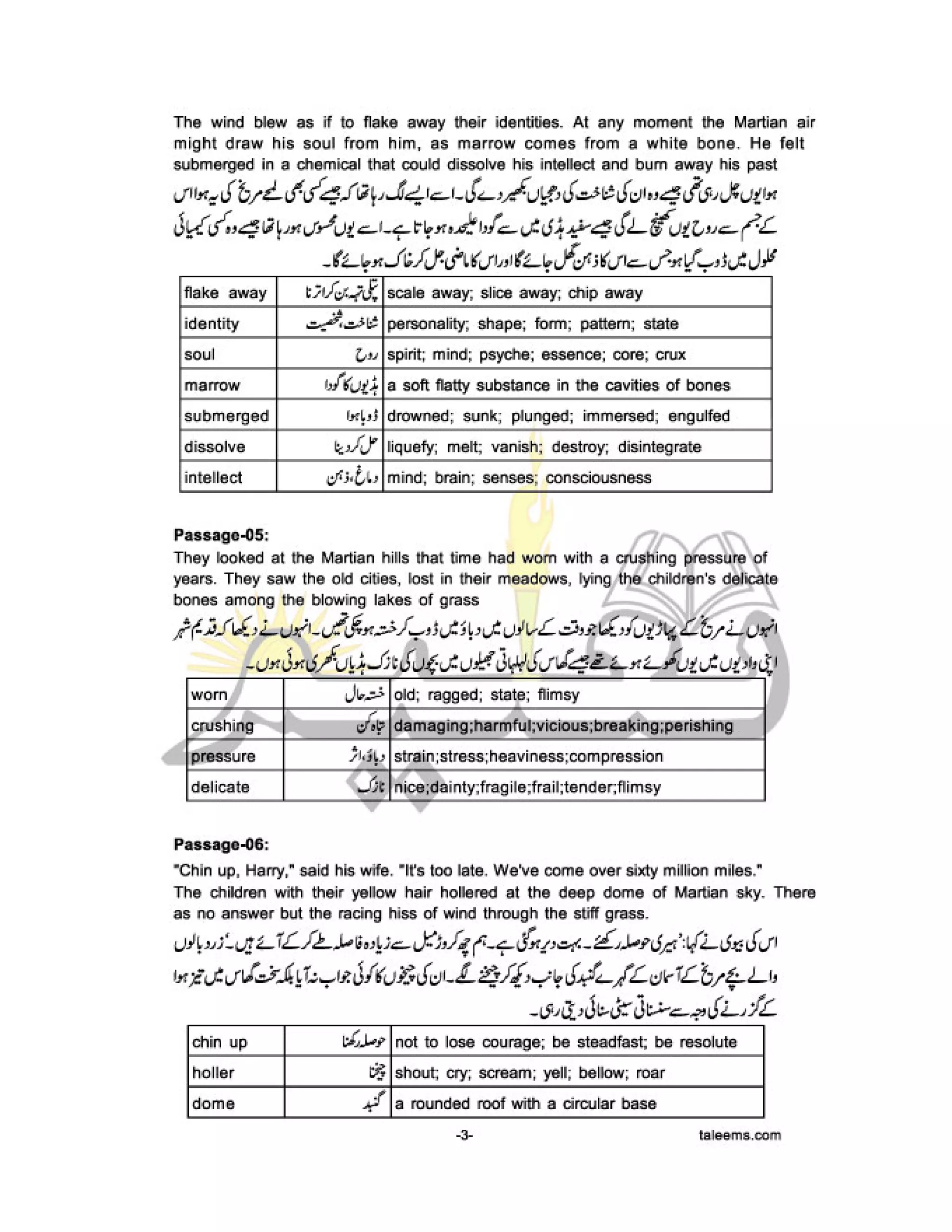 Dark They Were Golden Eyed by Ray Bradbury | PDF