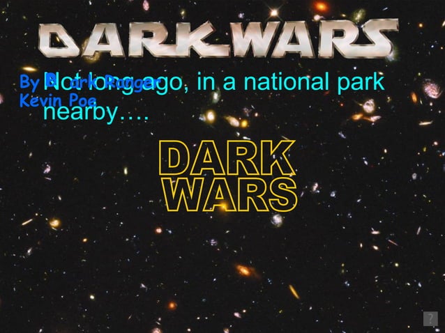 Dark Wars Tourism Part1 | PPT