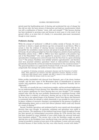 Dark-ages and deforestation | PDF