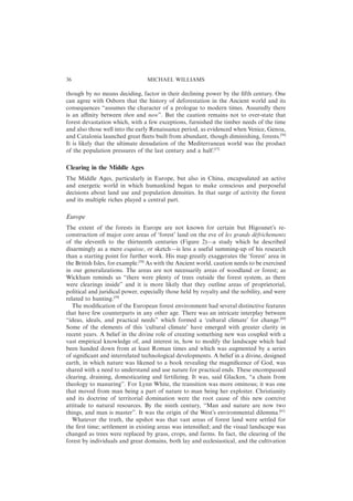 Dark-ages and deforestation | PDF