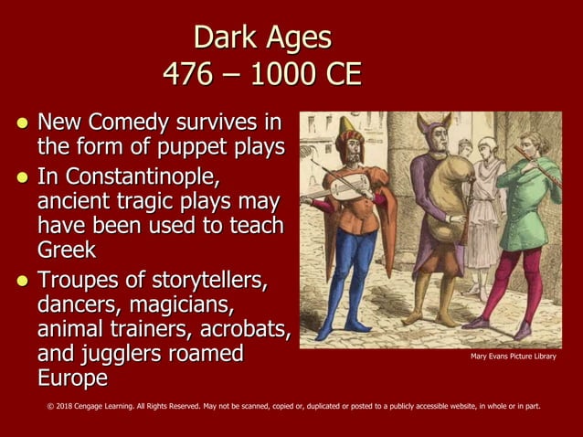 The Dark Ages to the dawn of the Renaissance | PPT