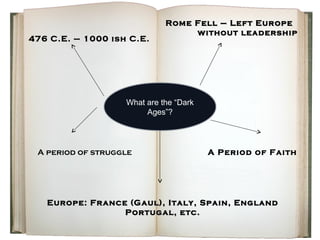 Dark Ages Geography | PPT