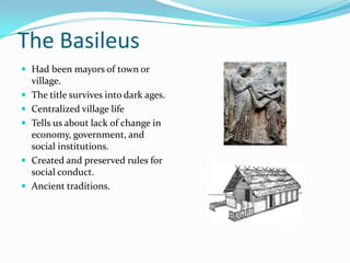 Dark ages of ancient greece | PPTX