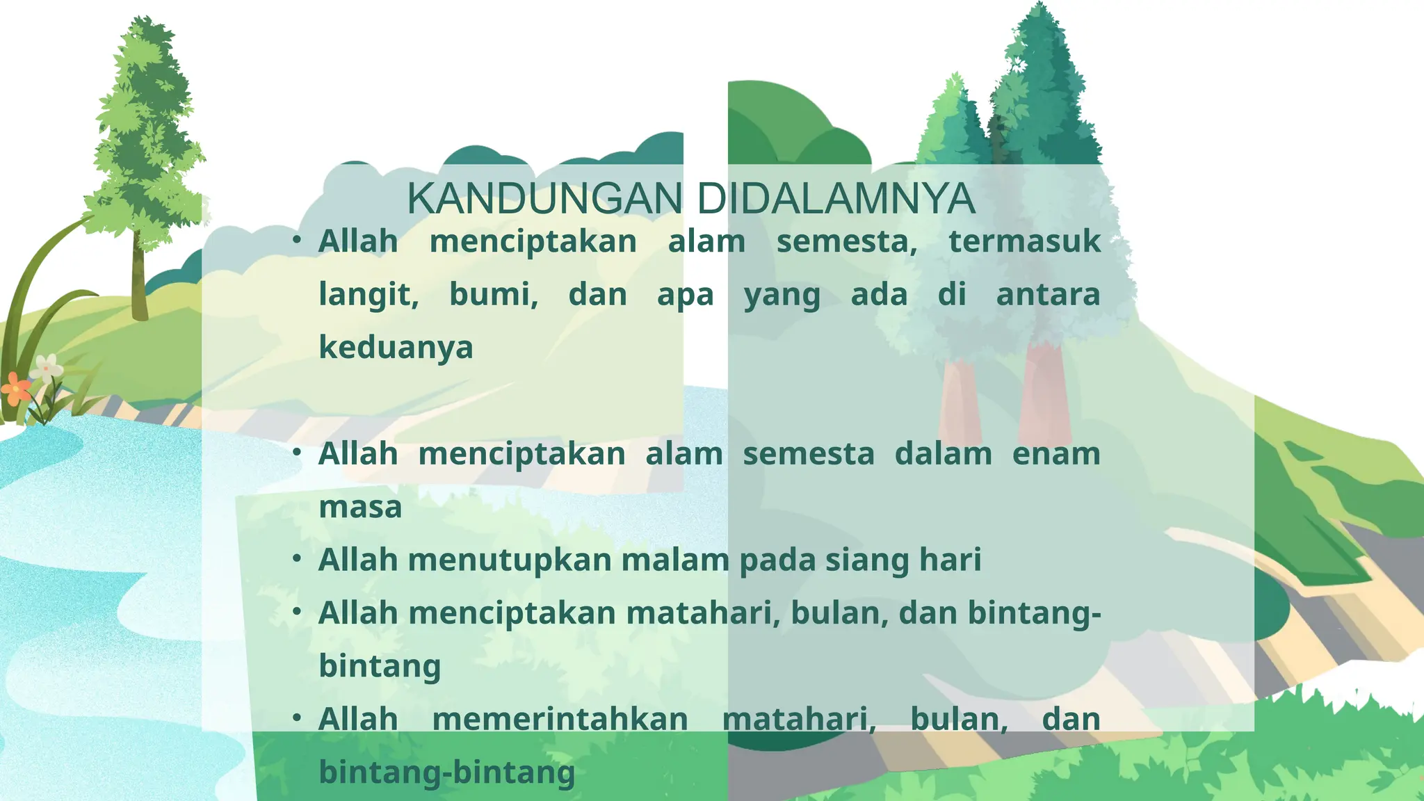 Alam semesta sebagai tanda kekuasaan Allah.pptx
