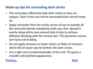 Dark Circles Causes and Home Remedies | PPTX