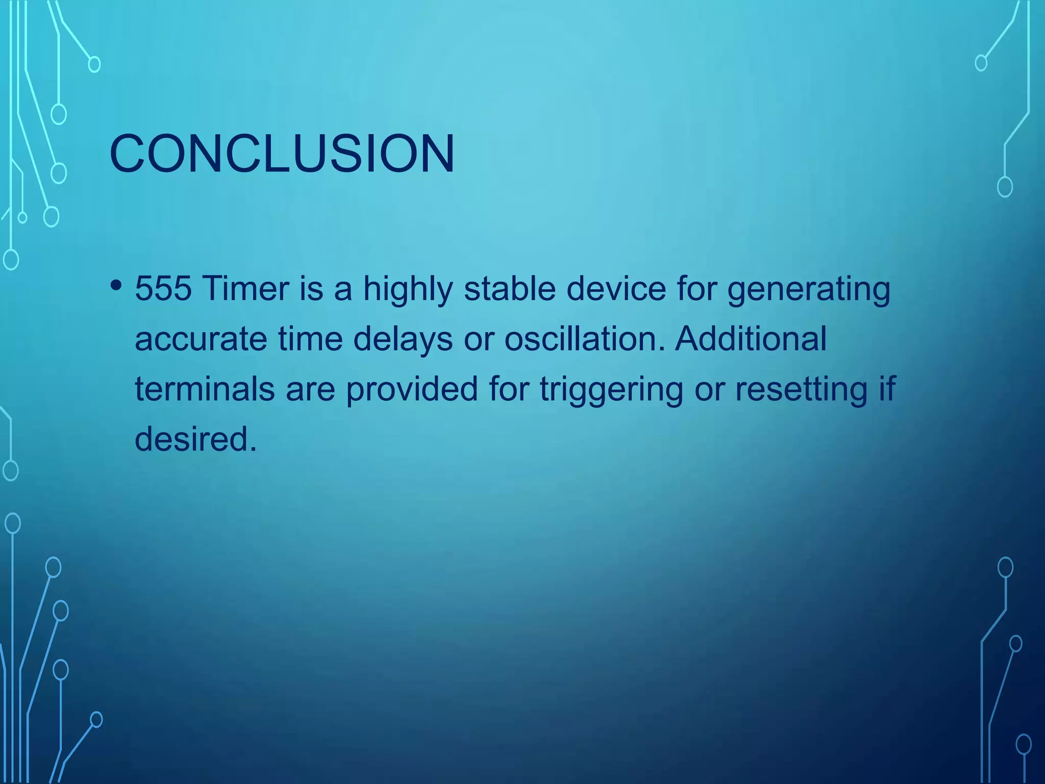 Dark detecting led using ldr and 555 timer | PPTX