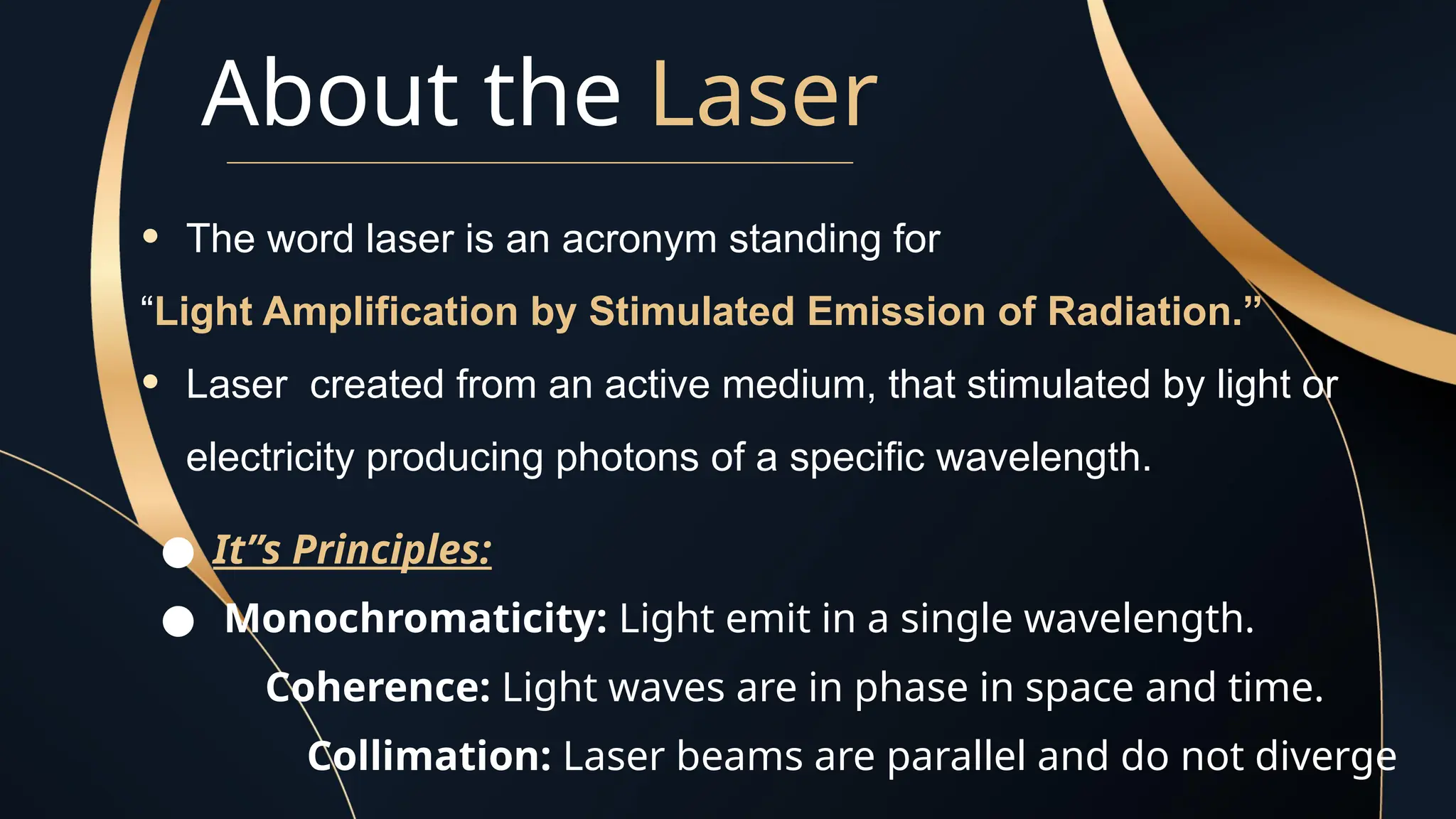 laser technology and its application in dentistry | PPTX | Dental ...