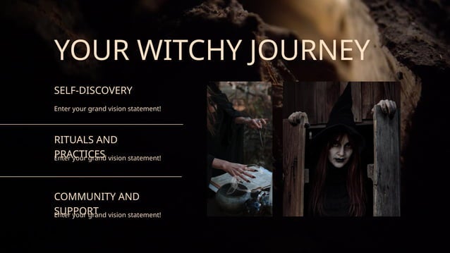 Dark Elegant Minimalistic Halloween Witch Academia Aesthetic Presentation.pptx