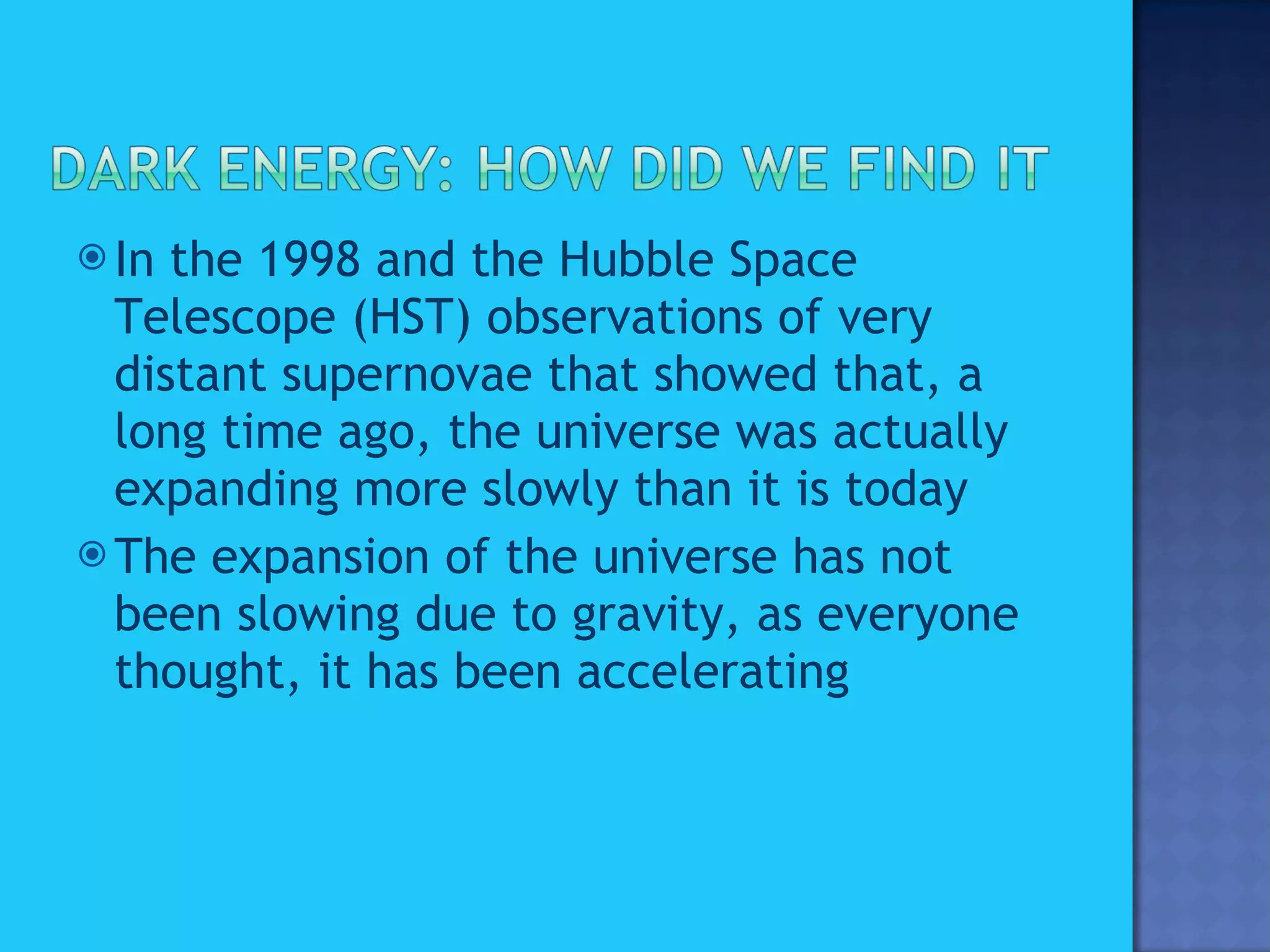 Dark Energy And Dark Matter | PPT