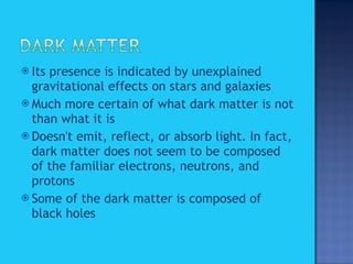 Dark Energy And Dark Matter | PPT