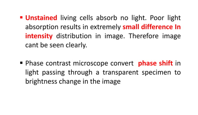 Dark field and Phase Contrast Microscope | PPTX