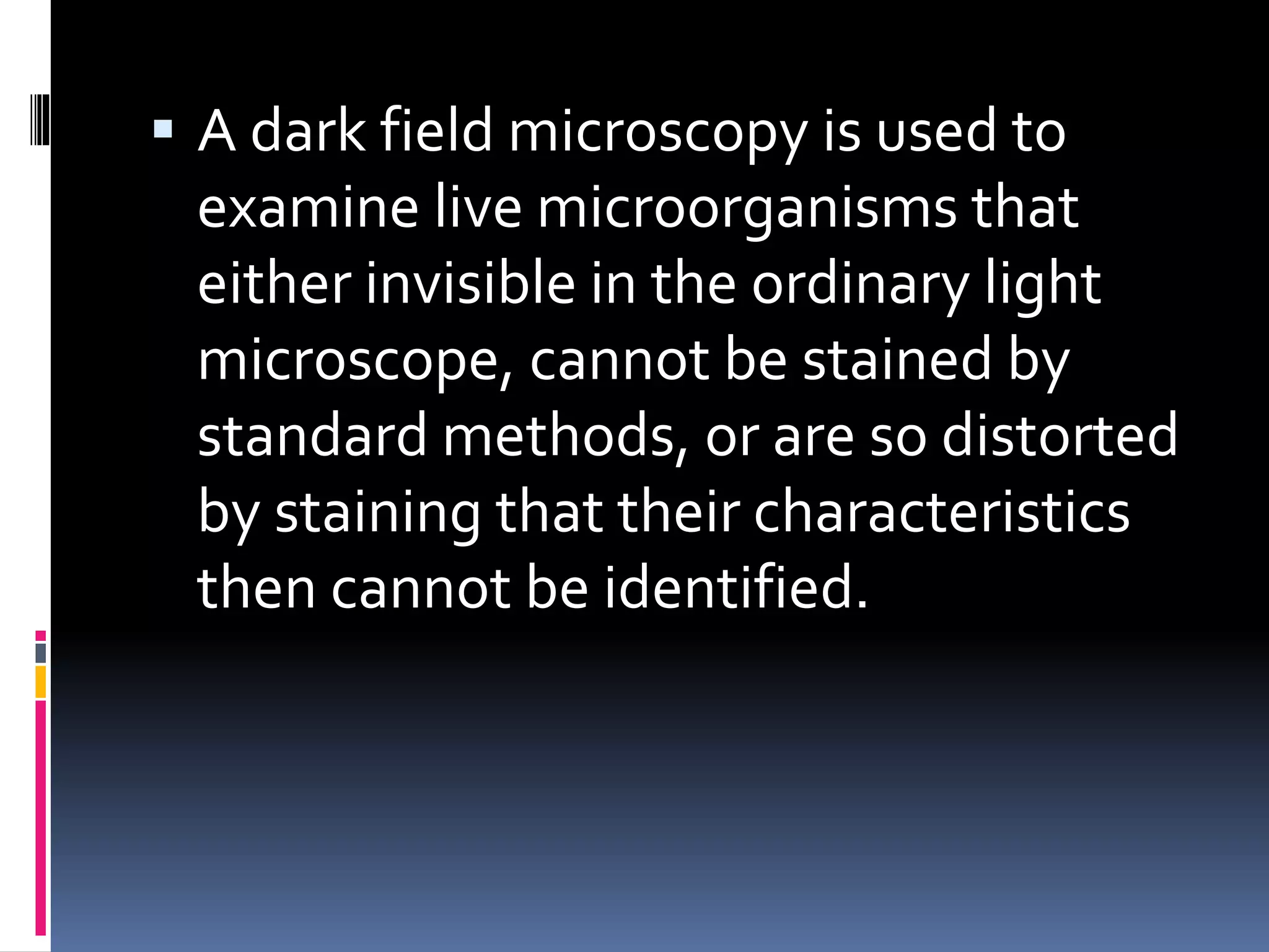 Dark field microscope | PPT