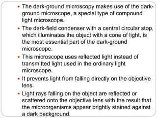 Dark field microscope | PPTX