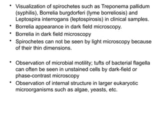 Dark field microscopy by Toni blair Lidiya.pptx