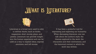 Literary Genres | PPTX