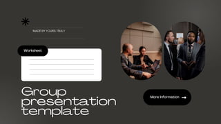 Group presentation template.bsbsjshabshs | PPT