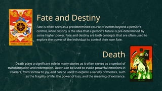 Dark Green and Yellow Textured and Illustrative English Literary Themes ...