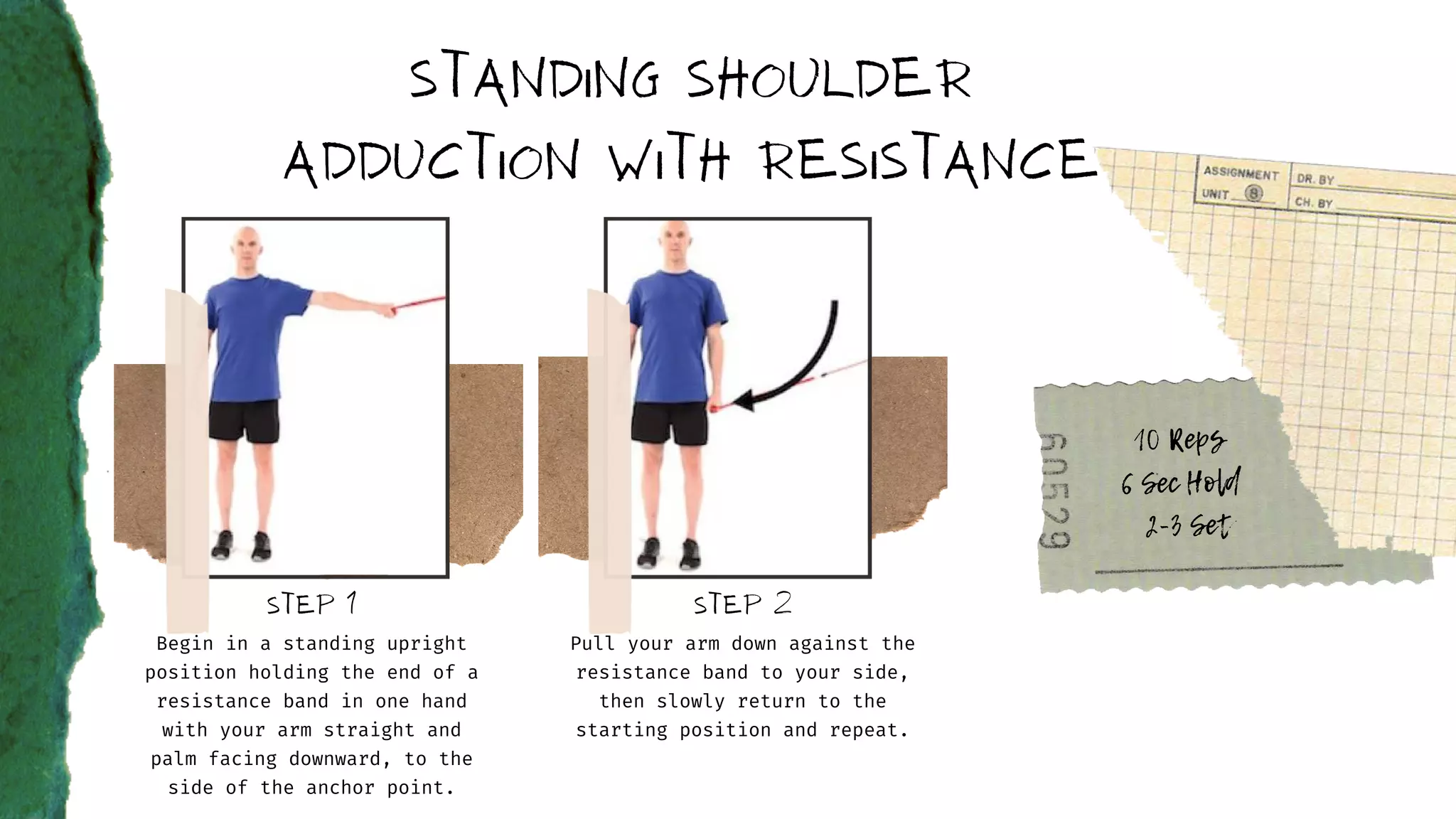 Shoulder Home Exercise Program