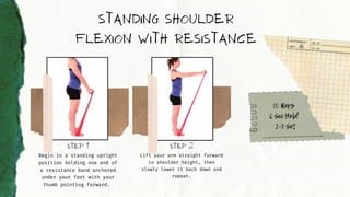 Shoulder Home Exercise Program | PDF | Physical Therapy | Wellness