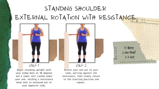 Shoulder Home Exercise Program | PDF | Physical Therapy | Wellness