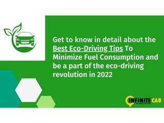 BEST ECO DRIVING TIPS TO MINIMIZE FUEL CONSUMPTION IN 2022 | PPT