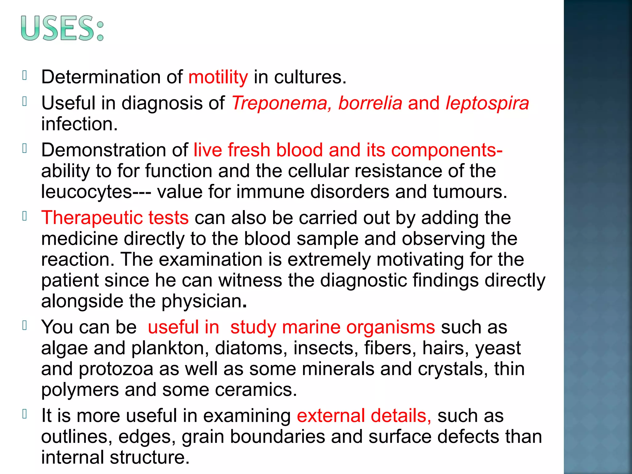 Dark ground microscopy | PPT