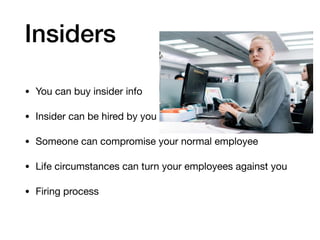 Dark Insight: the Basic of Security - Alexander Obozinskiy | PPT