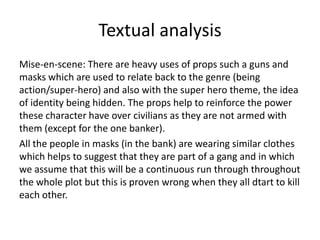 Dark knight analysis | PPT