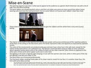 Dark knight film opening sequence | PPTX