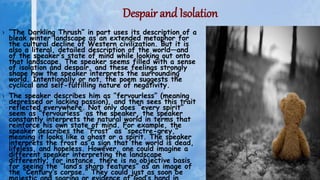 DARKLING THRUSH.pptx