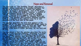 DARKLING THRUSH.pptx