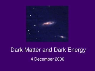 Introduction to Dark Matter and dark energy.ppt