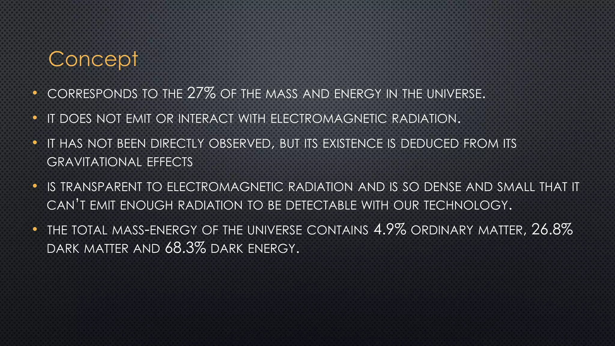 Dark matter.pptx | PPTX