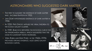 Dark matter.pptx | PPTX