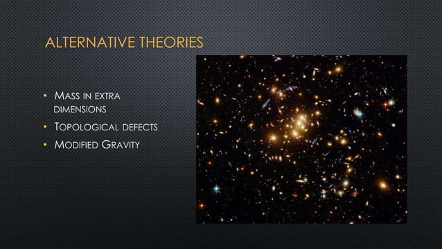 Dark matter.pptx | PPTX | Physics | Science