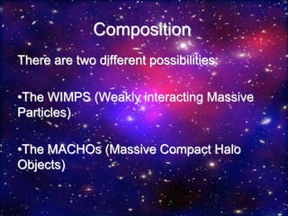 Dark Matter Group AC 8 | PPTX