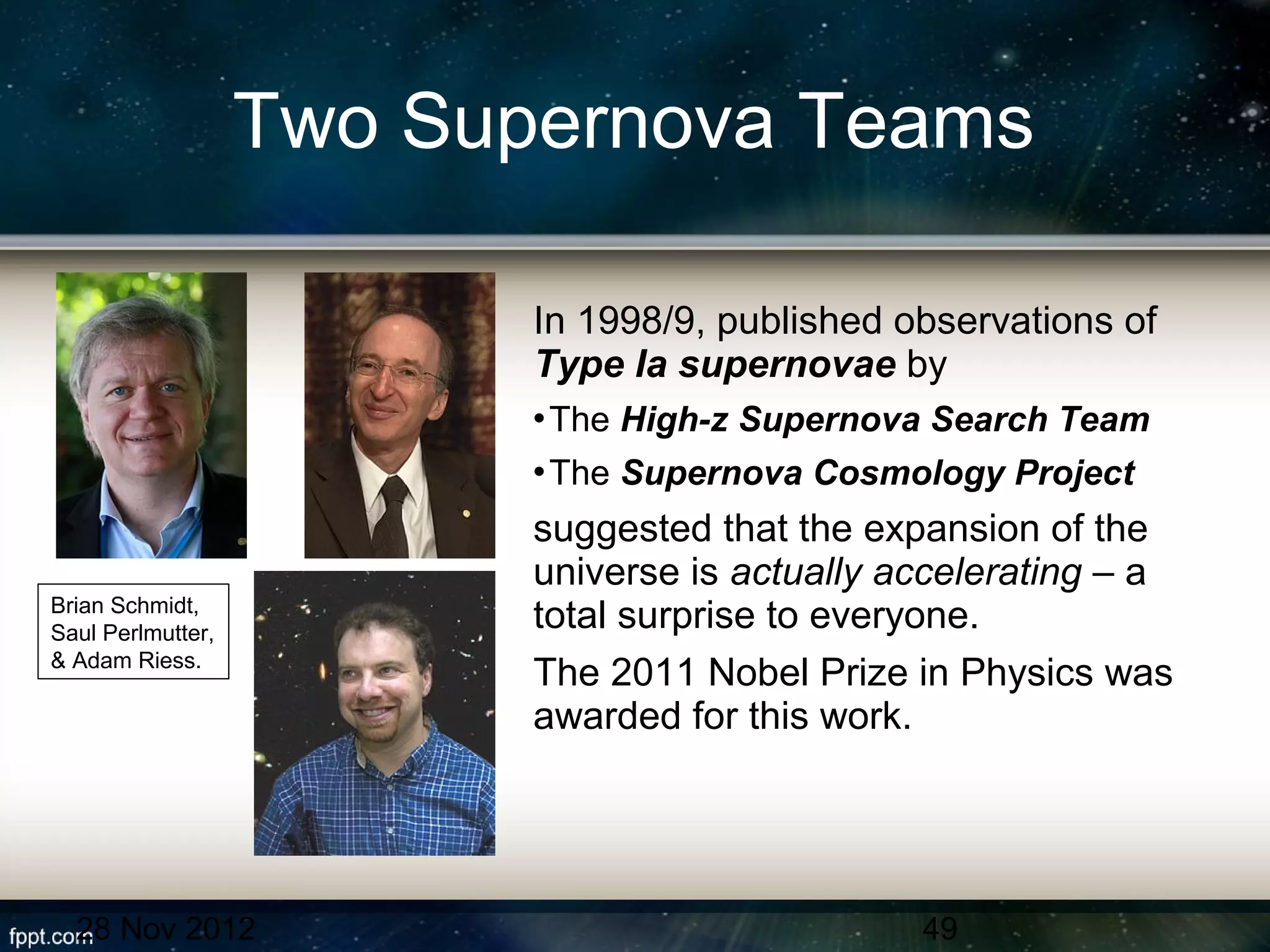 Dark Matter and Dark Energy | PPT