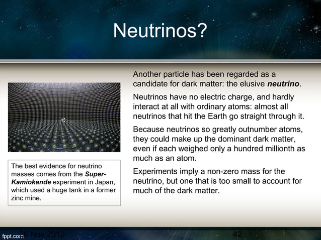 Dark Matter and Dark Energy | PPT | Science