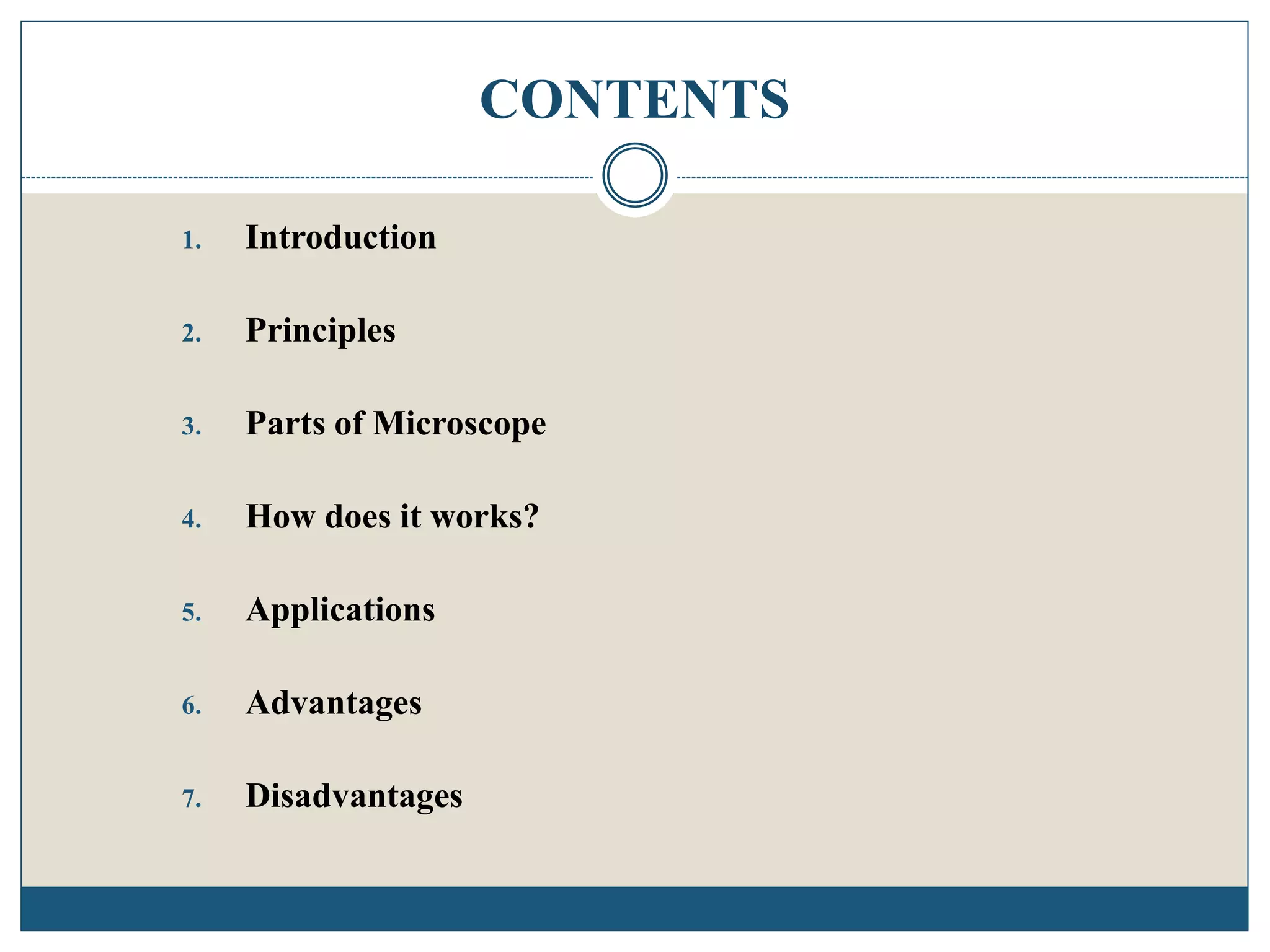 DARK FIELD MICROSCOPY | PPTX
