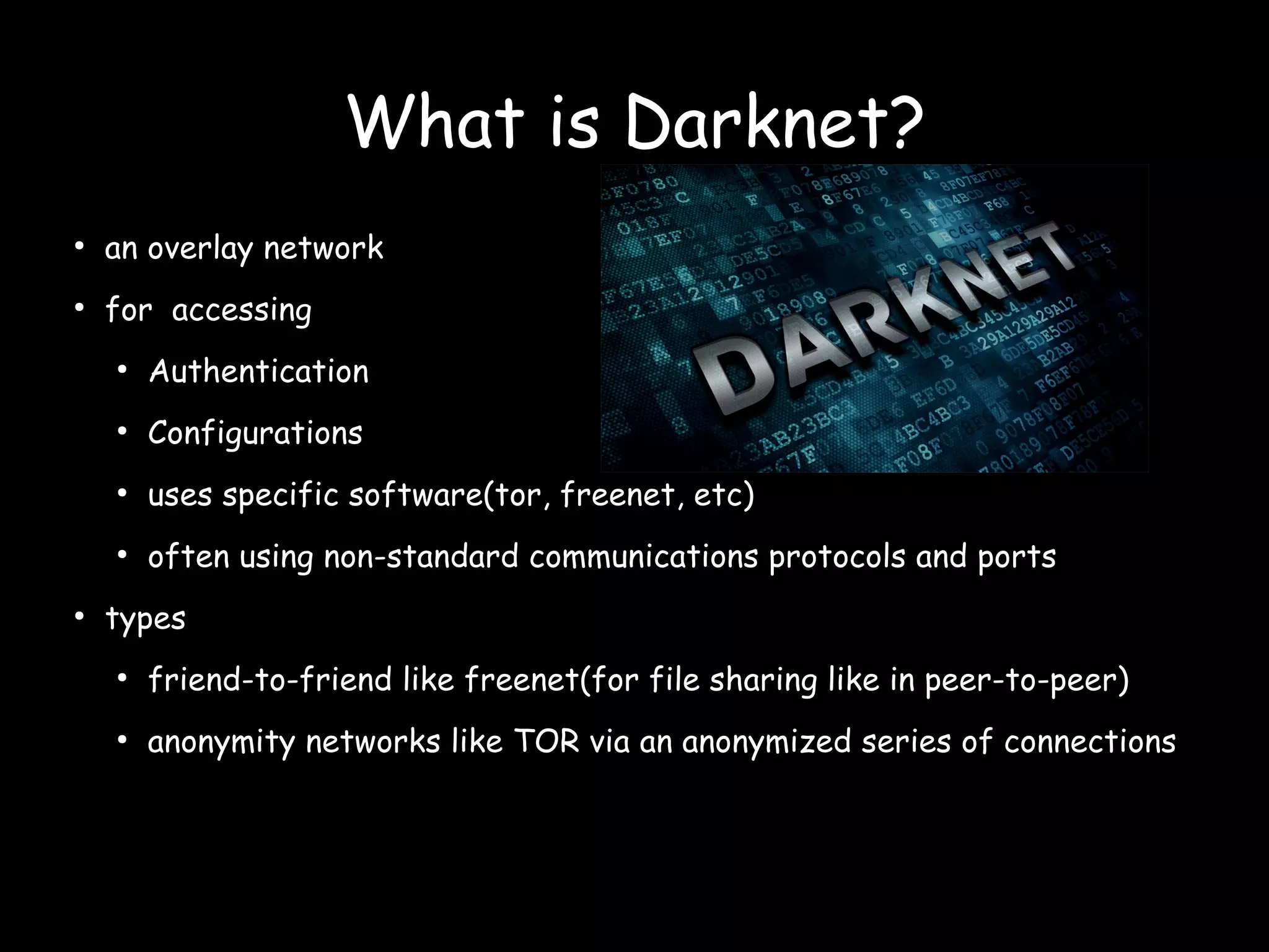 Darknet | PDF