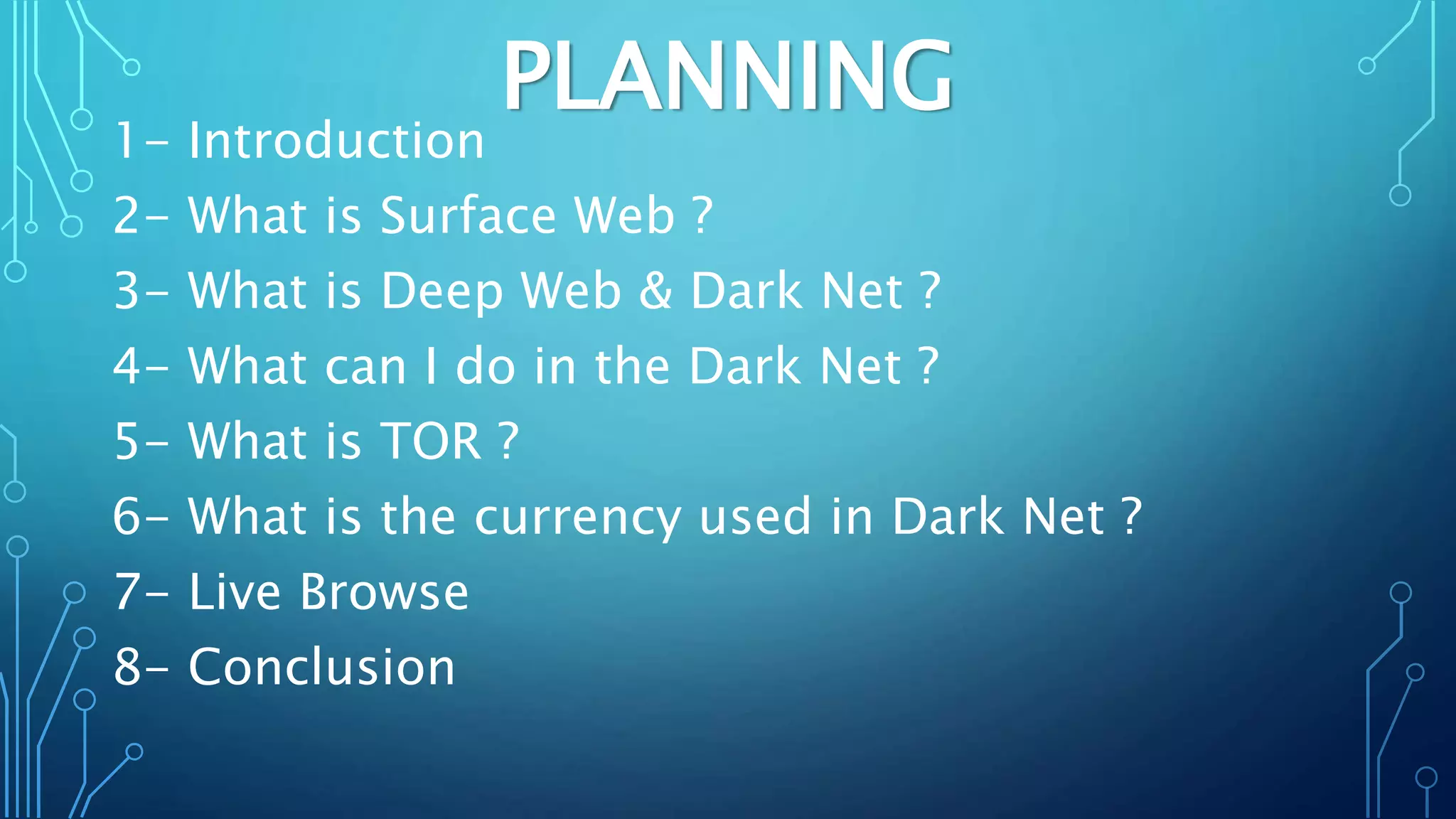 The Dark Net | PPT