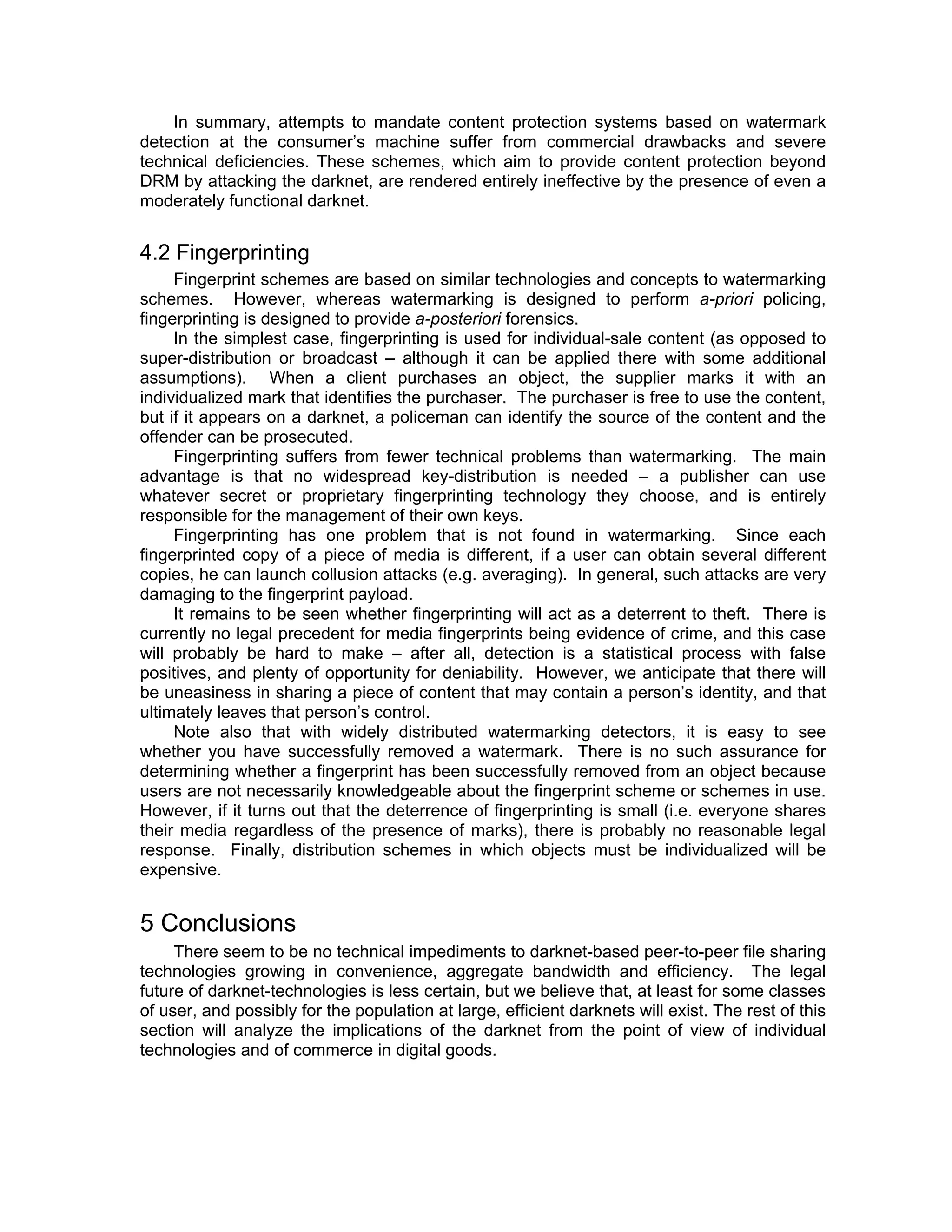 the darknet and the future of content distribution | PDF