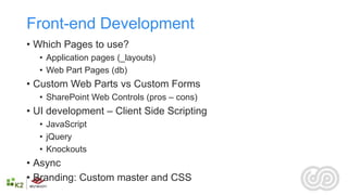 Designing SharePoint solutions – Big Decisions for Big Success | PPTX