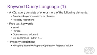 SharePoint 2013 Search Based Solutions | PPTX